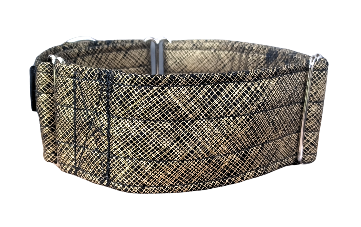 Metallic Gold Mesh 2" Collar – Greyt-Stuff NZ